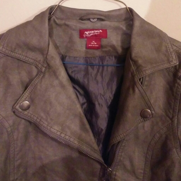 Arizona Jean Company | Jackets & Coats | Arizona Faux Leather Jacket ...